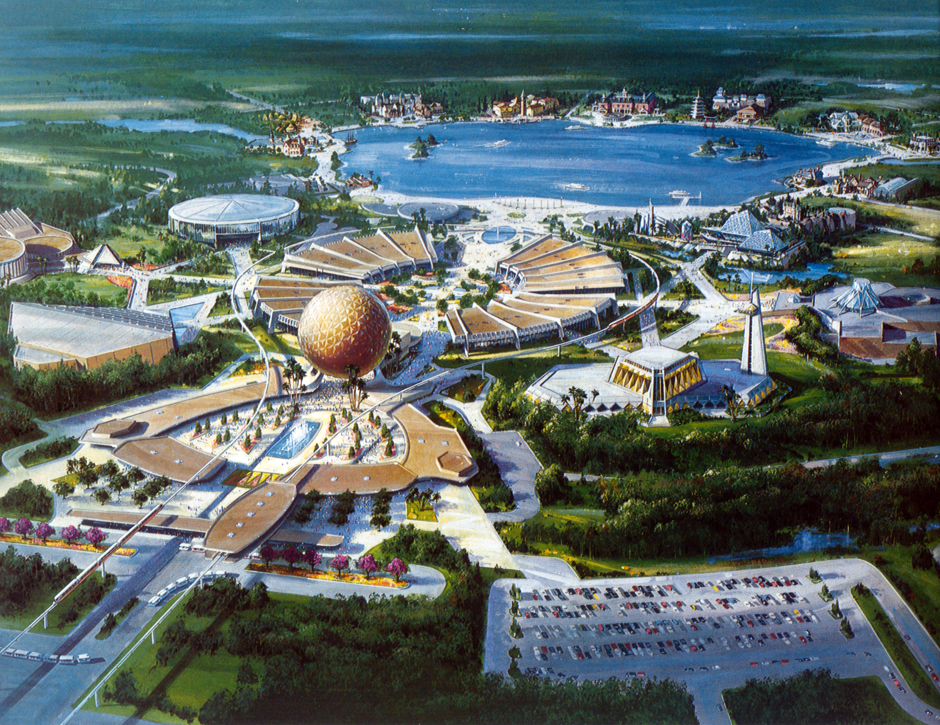 EPCOT Origins Master Plan 5 1977 Progress City U S A 